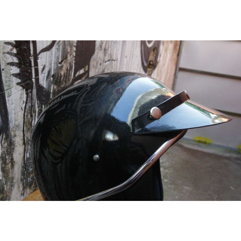 Jual Helm Chip Retro Chopper/Helm Classic | Shopee Indonesia