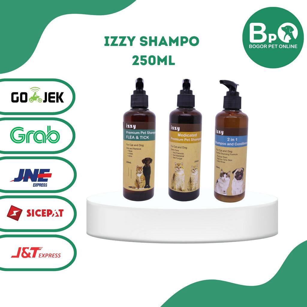 Jual izzy premium pet shampoo 250ml sampo kucing sampo jamur kucing ...