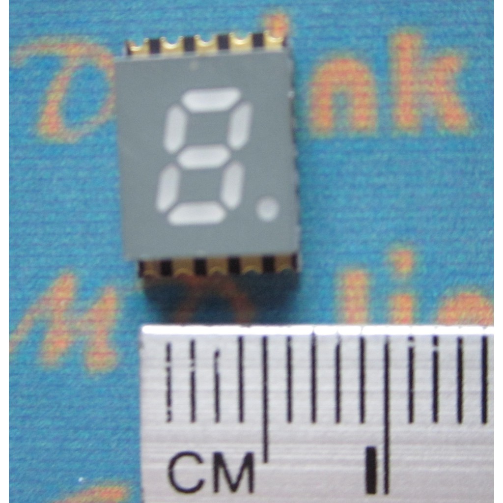 Jual (Kurir langsung rubah ke JnT / JNE ) Seven Segment 7 Segment SMD 0.2inch - Common Cathode ...