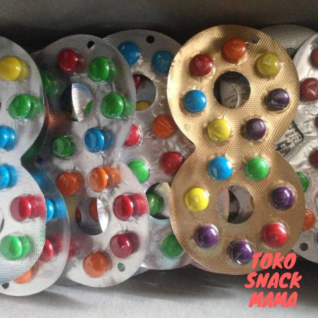 Jual Permen kacamata rasa cokelat bikin senyum terus | Shopee Indonesia