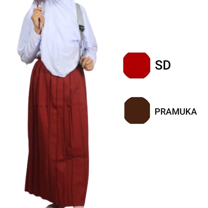 Jual Rok Panjang Sekolah Dasar - Rok Panjang Rempel Sekolah Dasar ...