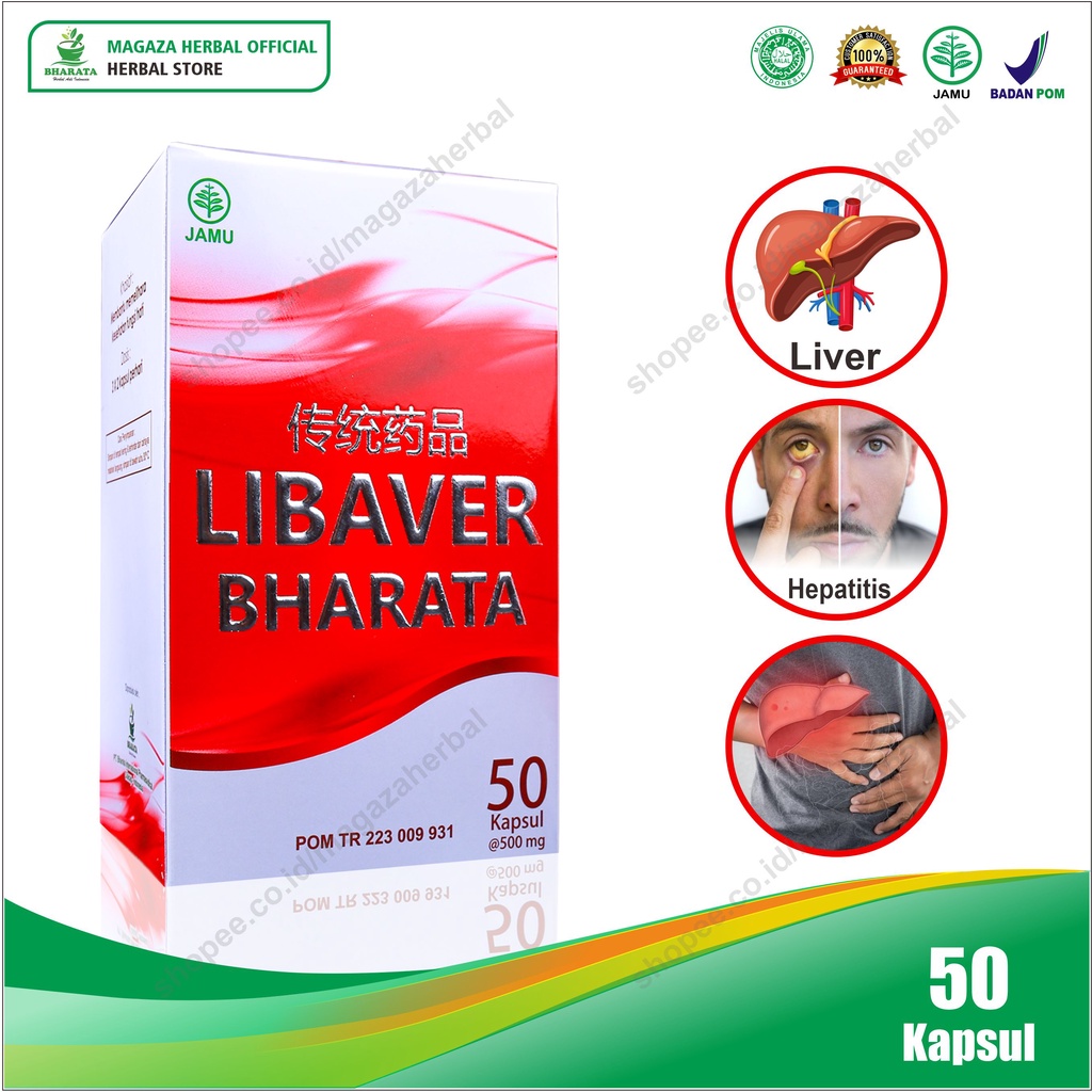 Jual Obat Liver Hepatitis LIBAVER BHARATA Perut Bengkak Herbal ...