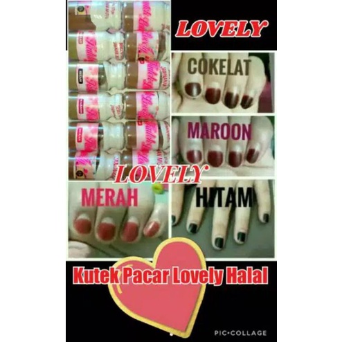 Jual KUTEK PACAR MUSLIM LOVELY HALAL | Shopee Indonesia