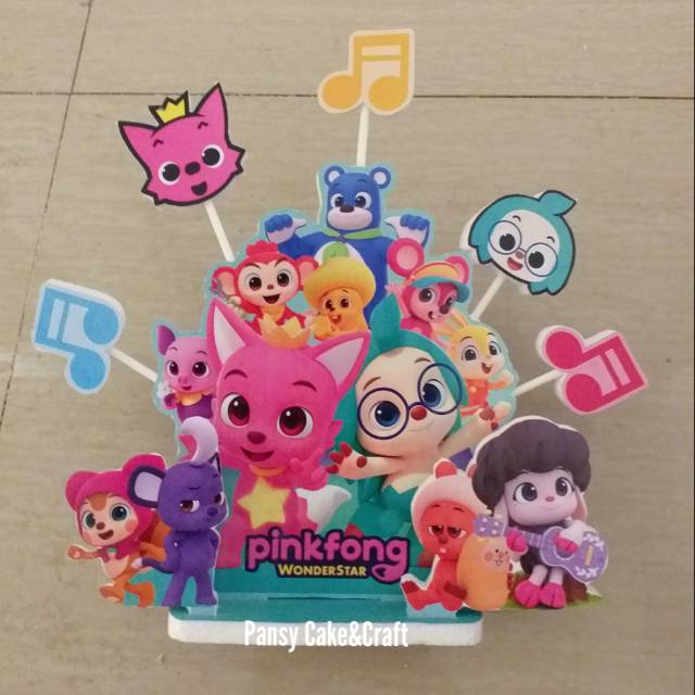 Jual Cake topper Hogi / Pinkfong Wonderstar | Shopee Indonesia