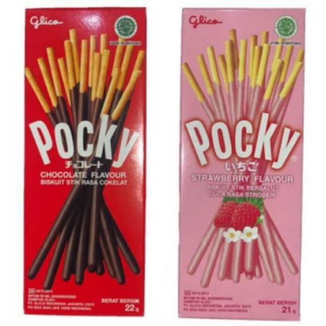 Jual BISKUIT POCKY PEJOY COKELAT STRAWBERRY MAKANAN RINGAN SNACK ...