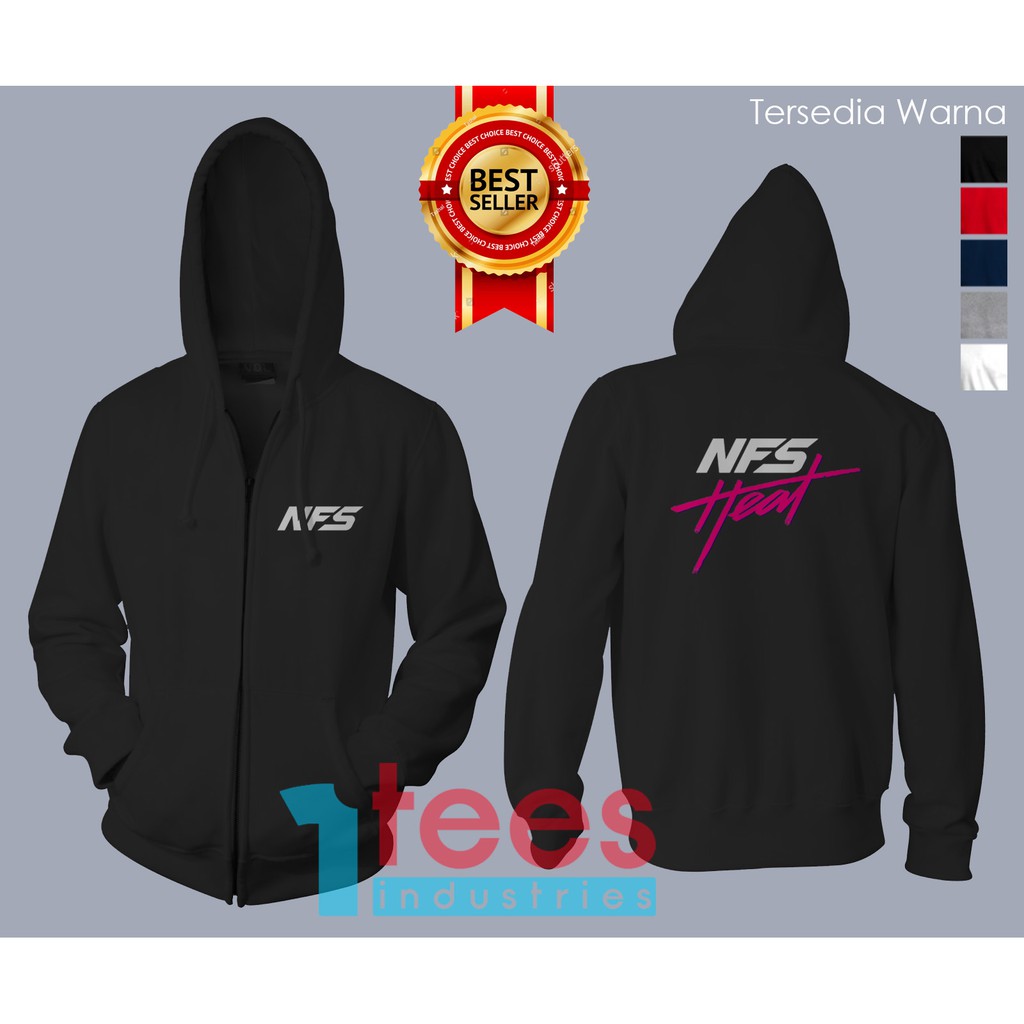Jual JAKET HOODIE ZIPPER NEED FOR SPEED HEAT | Shopee Indonesia