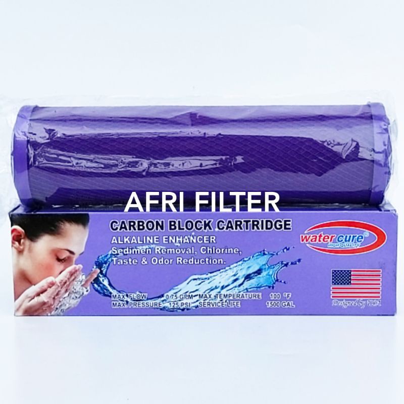 Jual Filter Air Parts / CTO ALKALINE ENHANCER WATERCURE 10" Carbon ...
