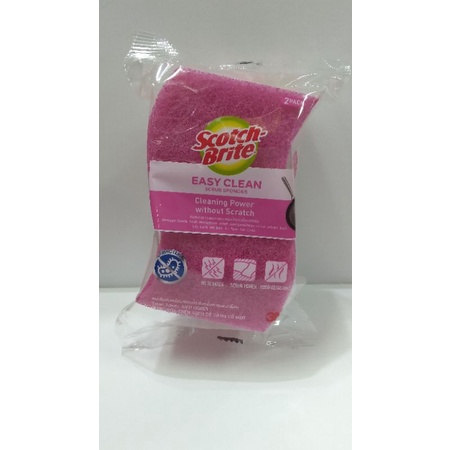 Jual 3M ID - 37 EASY CLEAN SCRUB SPONGE/ SABUT SPONS ANTI GORES SCOTCH ...