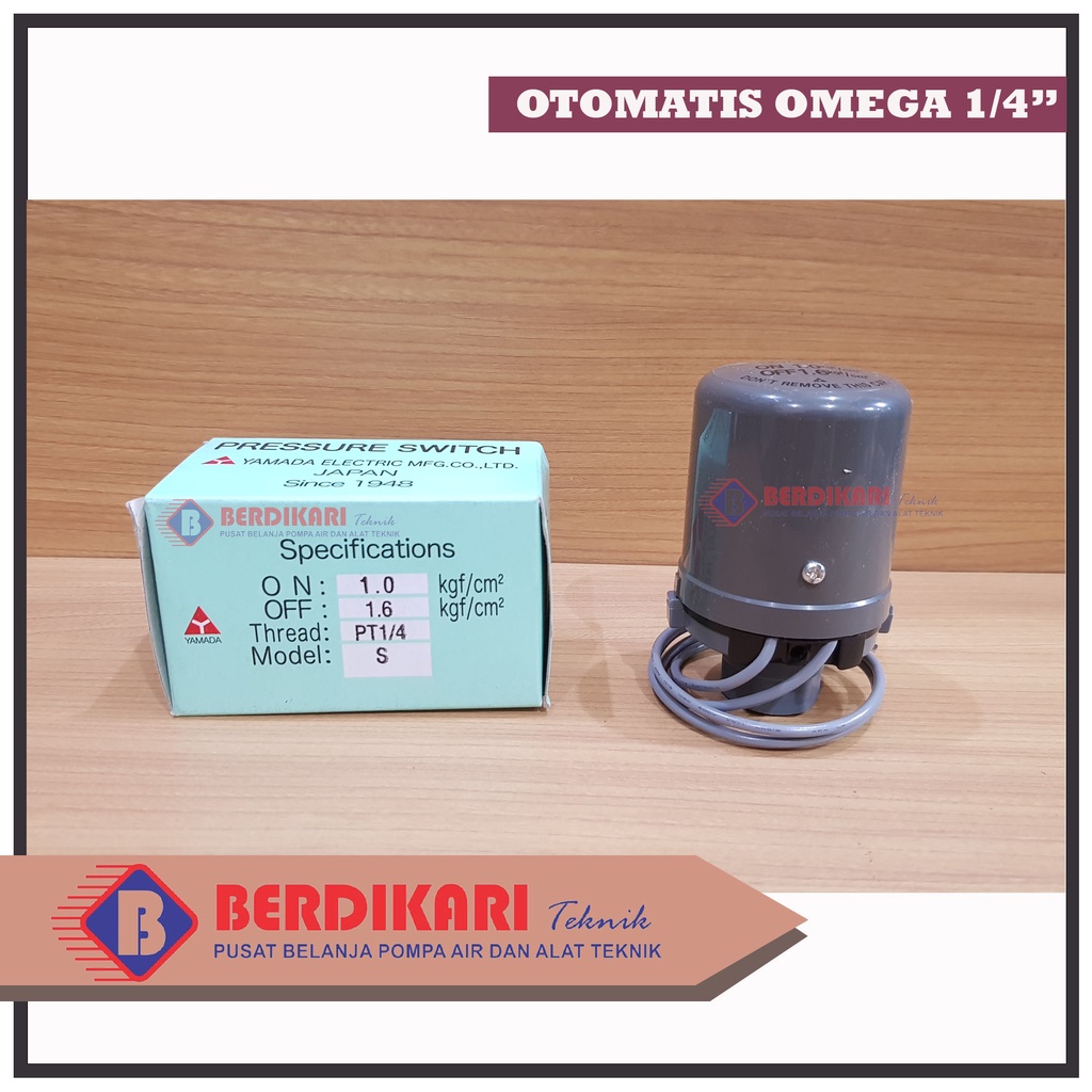 Jual otomatis / pressure switch pompa air, omega japan brand | Shopee ...