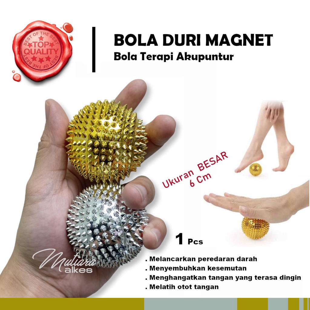 Jual (MUTIARA ALKES) Bola Duri Magnet ukuran Besar - Terapi Kesehatan ...