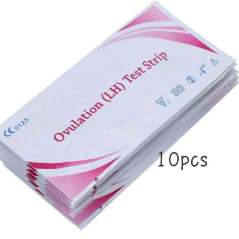 Jual 10 pcs Ovulasi Tes Strip Pink - Tes Ovulasi - LH Test Strip ...