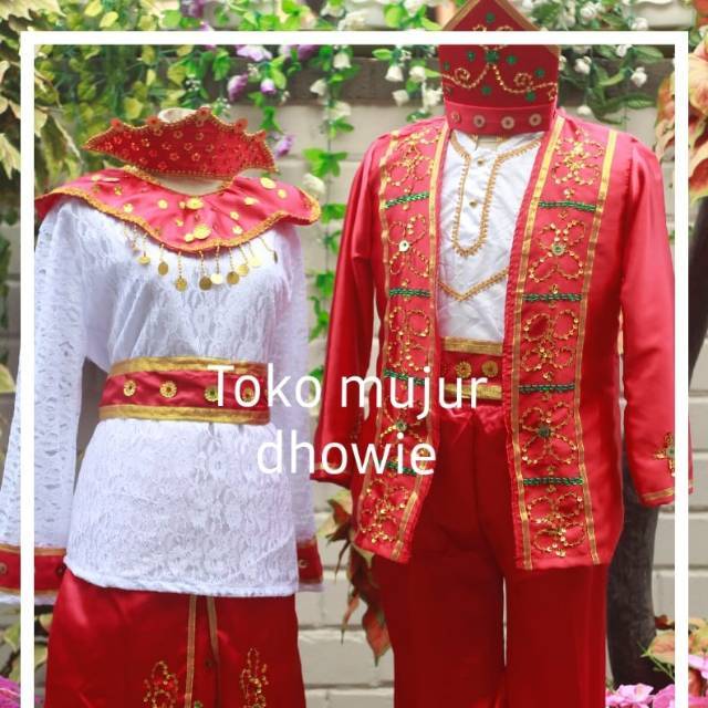 Jual Baju adat maluku dewasa // baju ambon set komplit | Shopee Indonesia