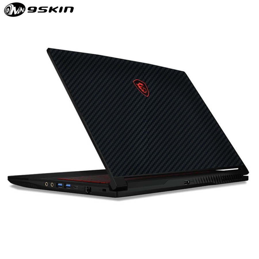 Jual 9Skin - Skin for MSI GF63 - Vinyl Black Carbon (FRONT) | Shopee ...