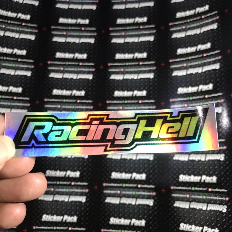 Jual Stiker Motor Racing Hologram satuan | Shopee Indonesia