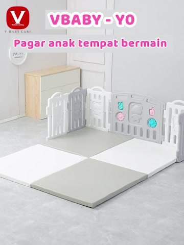 Jual V-BABY CARE Pagar balita / pagar bermain anak / BabyFence Import ...