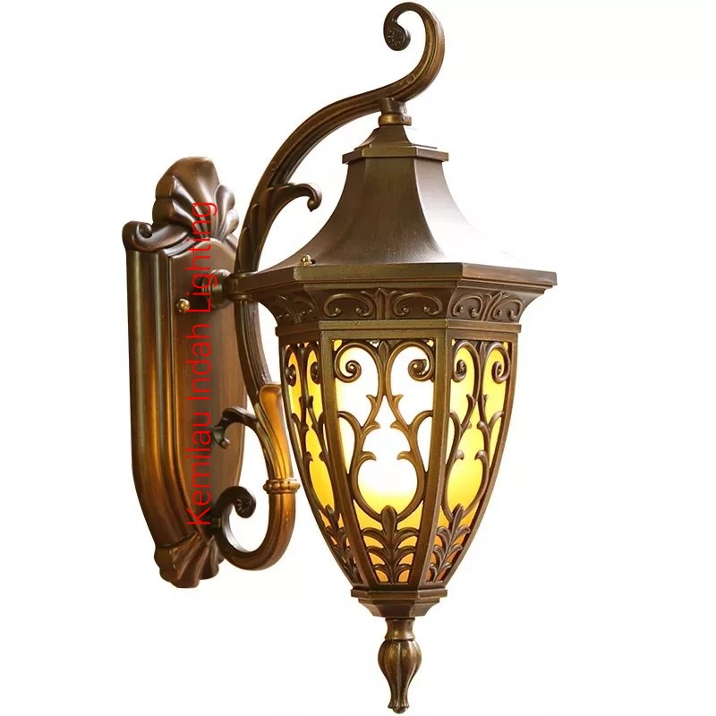 Jual SL7054-7INCH LAMPU DINDING OUTDOOR KLASIK ANTIK E27 WATERPROOF ...