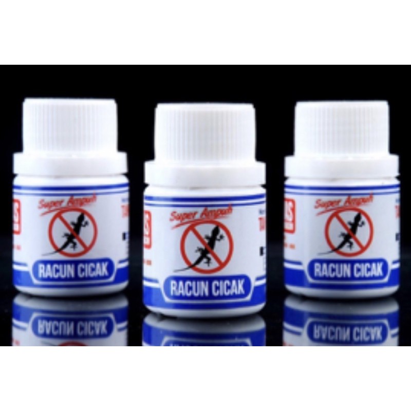 Jual Racun Cicak Super Ampuh/ racun cicak tokek/ racun hama walet ...