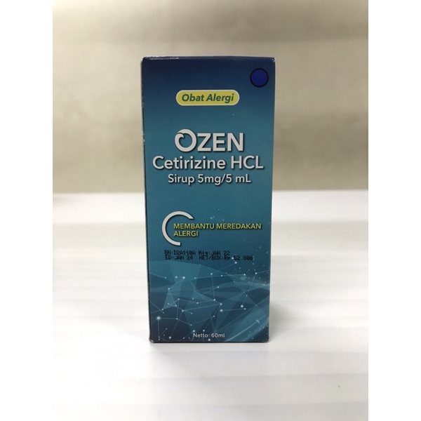 Jual Ozen Ceririzine sirup 5mg/5ml obat alergi | Shopee Indonesia