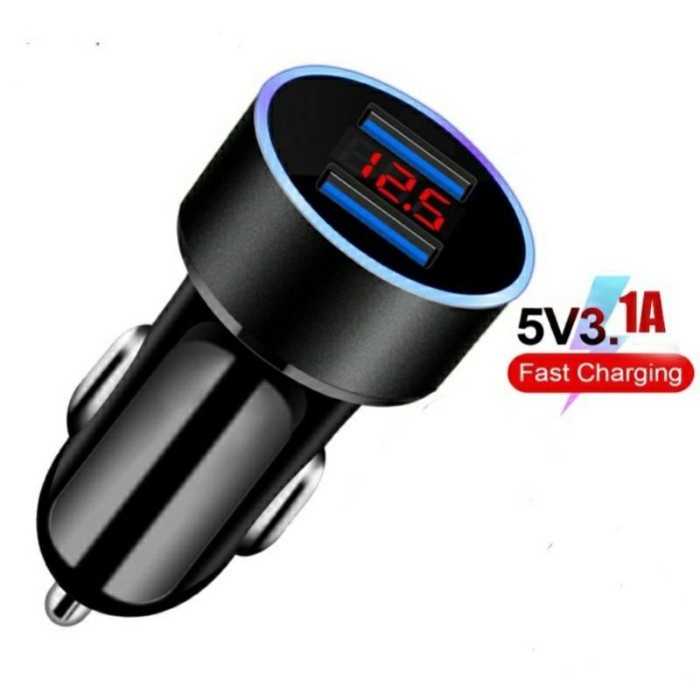 Jual casan mobil digital Colokan Charger Di Motor Pcx Nmax Tipe 3.1A ...