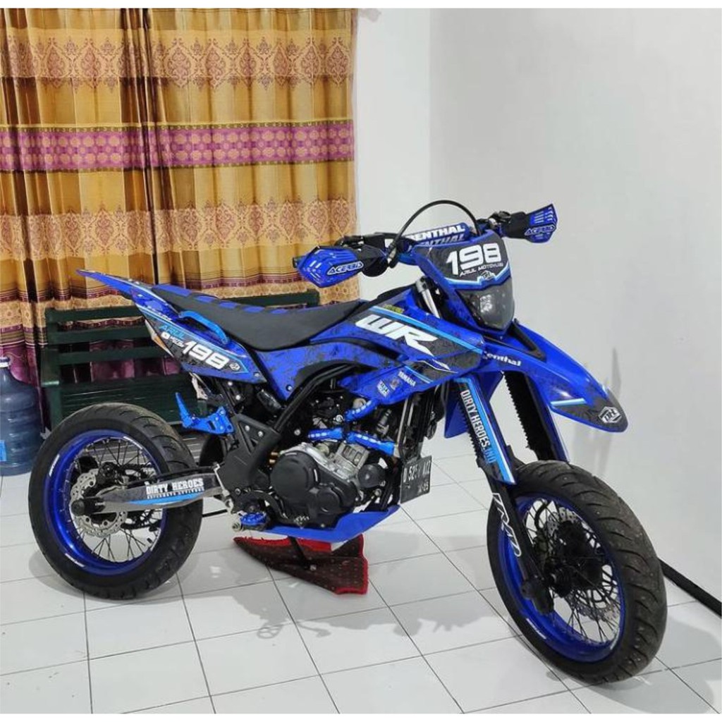 Jual Decal YAMAHA WR 155R Full Body Glossy/Doff Bebas Request | Shopee ...