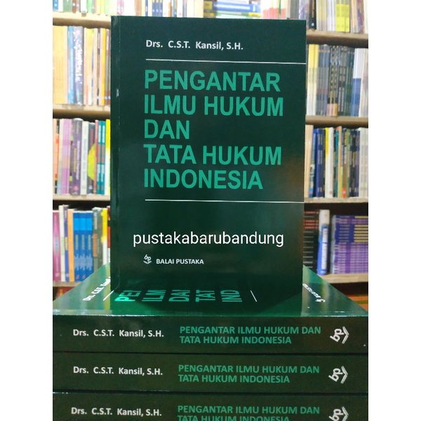 Jual Buku Pengantar Ilmu Hukum Dan Tata Hukum Indonesia Lengkap Edisi Revisi Terbaru Terlengkap ...