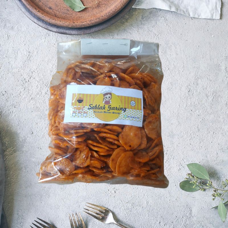Jual Seblak Garing / kerupuk seblak / Seblak kerupuk produksi Rumahan ...