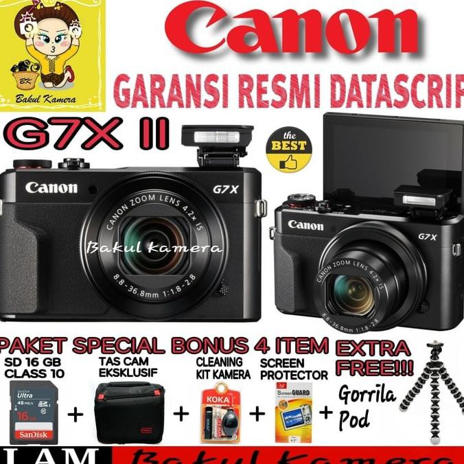 Jual PROMO!!!!!!!! CANON POWERSHOT G7X MARK II / CANON G7X MARK II / G7X MARK II TERLARIS ...