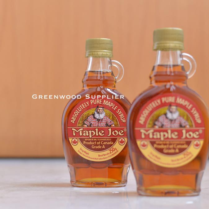 Jual MAPLE JOE - PURE MAPLE SYRUP 250G (PREMIUM GRADE A) | Shopee Indonesia