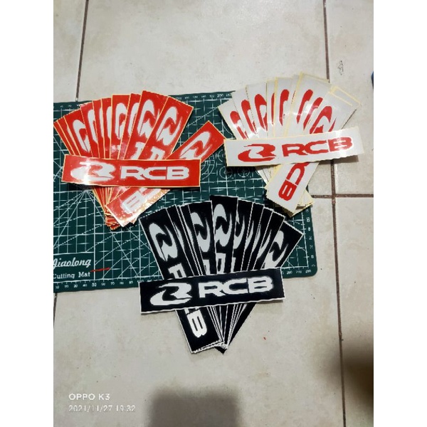 Jual stiker RCB cutting stiker RACING BOY motor | Shopee Indonesia