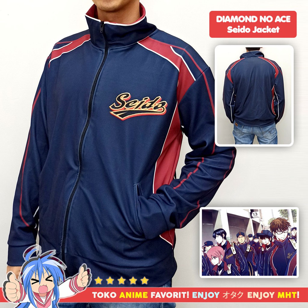 Jual Jaket Anime Diamond no Ace Seido Kostum Cosplay | Shopee Indonesia