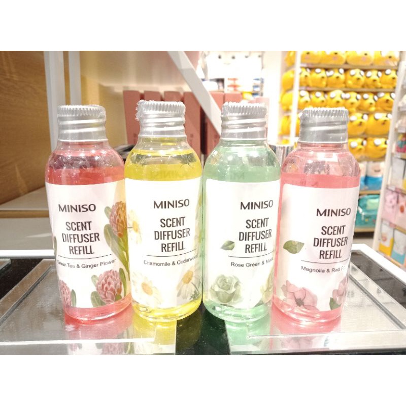 Jual MINISO SCENT DIFFUSER REFILL 60ML/REFIL PENGHARUM RUANGAN | Shopee ...