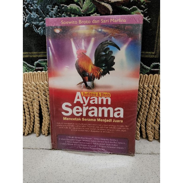 Jual Buku ORI "Budidaya & Bisnis Ayam Serama" Mencetak Serama Menjadi ...