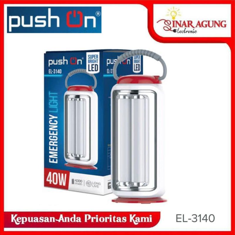 Jual LAMPU DARURAT LED LAMPU CAS 40W /LAMPU EMERGENCY PUSH ON | Shopee ...