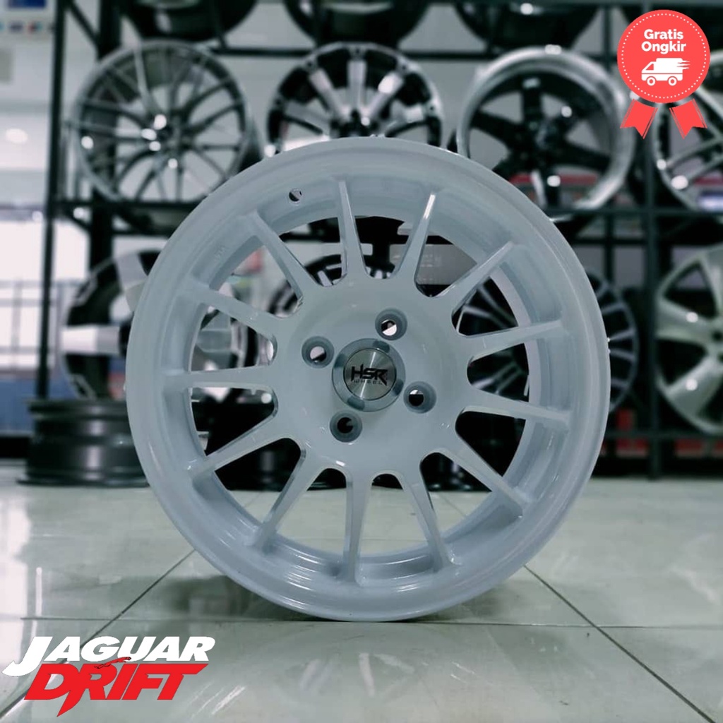 Jual Velg Mobil Ring 15 - Velg Racing Hsr Type Takasaki R15X7 H4x100 ET40 Warna Putih - Gratis ...