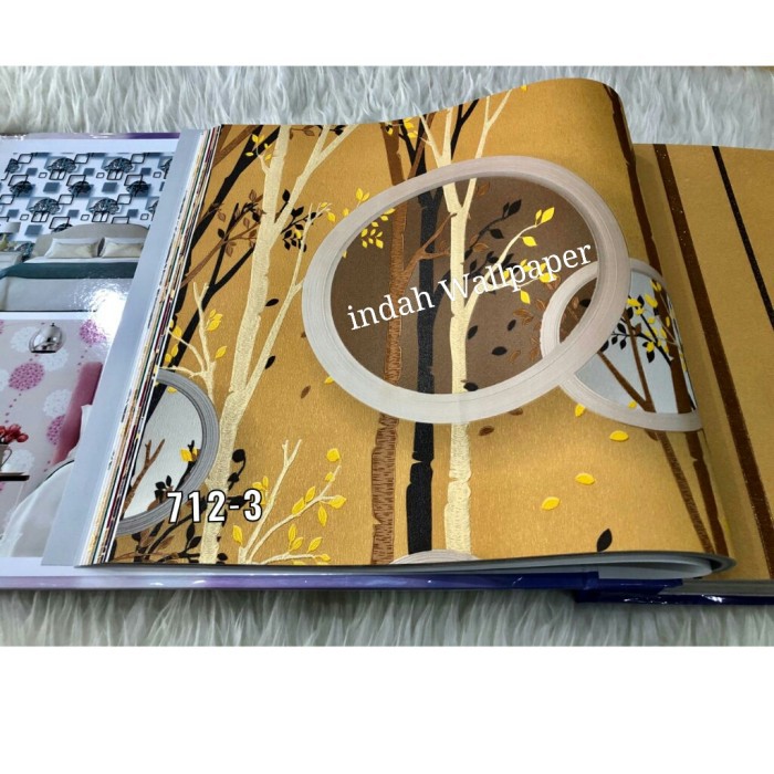 Jual Wallpaper Dinding Lingkaran Ranting 3D Mine | Shopee Indonesia