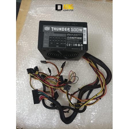 Jual Power Supply psu power suplay PC Coller Master THUNDER 500W 500 ...