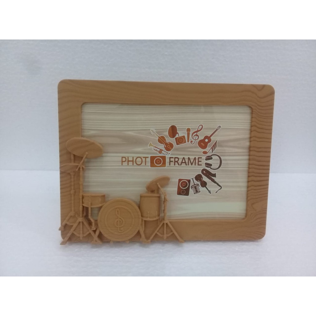 Jual Bingkai Foto Model Kayu Alat Musik - 5R | Shopee Indonesia