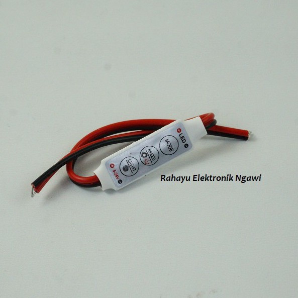 Jual Modul LED SINGLE/RGB mini Controller / Dimmer / Strobo 12V - 24V ...
