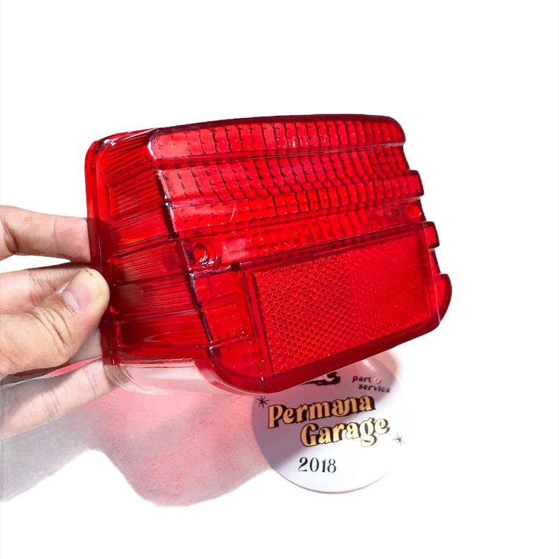 Jual mika stop stoplamp honda c700 c800 win gl100 merah | Shopee Indonesia