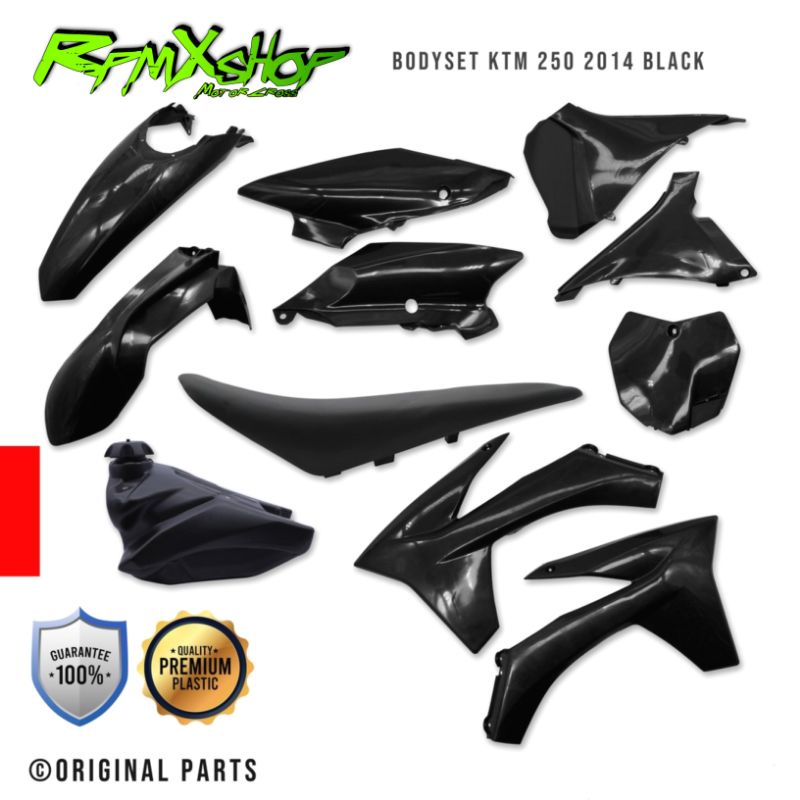 Jual Body Set KTM 250 Sixday/Body Fullset KTM 250 Tahun 2016 Plus Jok ...