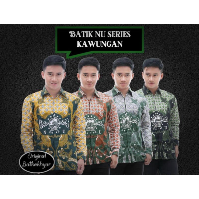 Jual KEMEJA BATIK NU, BATIK NU KAWUNG, BATIK NU WAYANGAN, BATIK NU ...