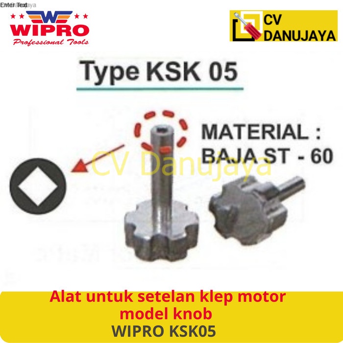 Jual Kunci Setelan Klep Kelep Valve Sepeda Motor Model Knob WIPRO KSK05 ...