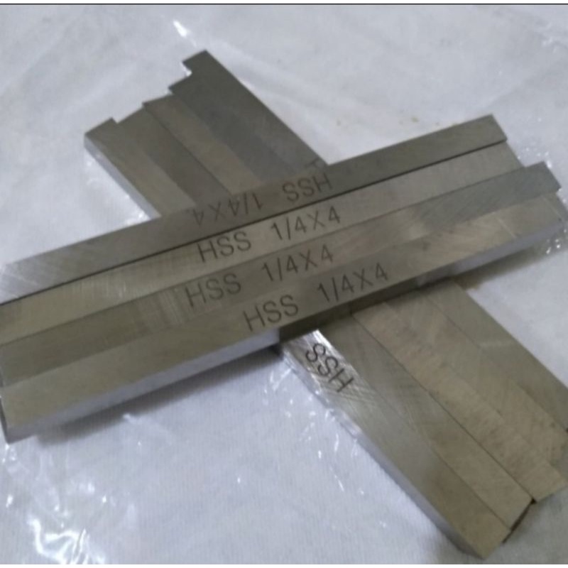 Jual Mata Pisau Pahat Bubut HSS Square Tool Bit 1/4 x 4 inch / 6 x 100mm | Shopee Indonesia