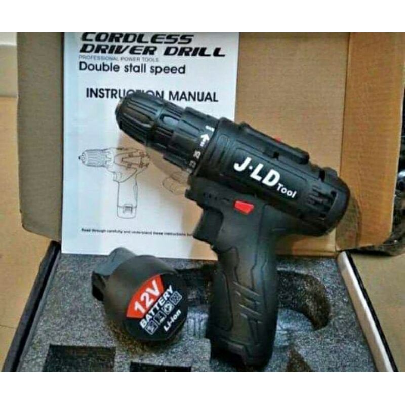 Jual Mesin Bor Cordless 12 volt | Shopee Indonesia