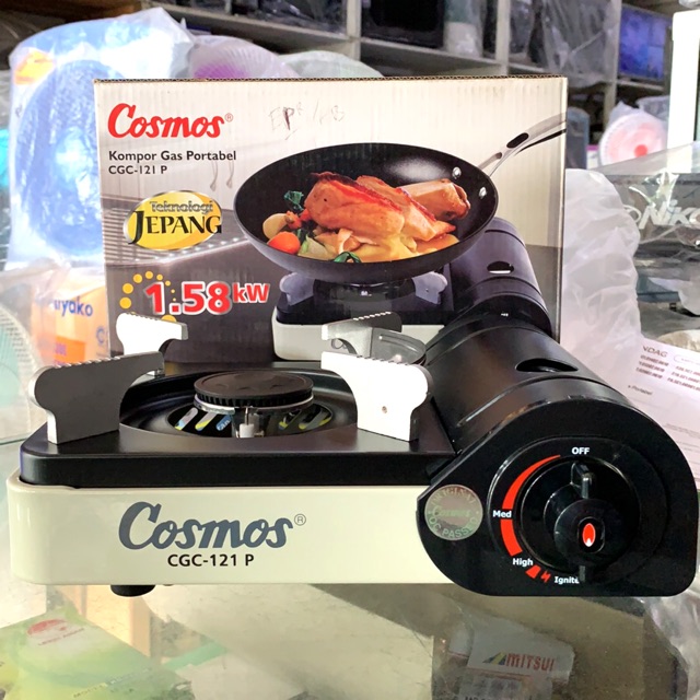 Jual Kompor gas portable mini cosmos CGC-121 P kompor portabel mini ...