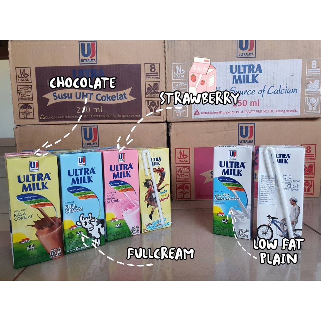 Jual Susu Ultra Milk 250ml Low Fat Cokelat 1 pcs | Shopee Indonesia