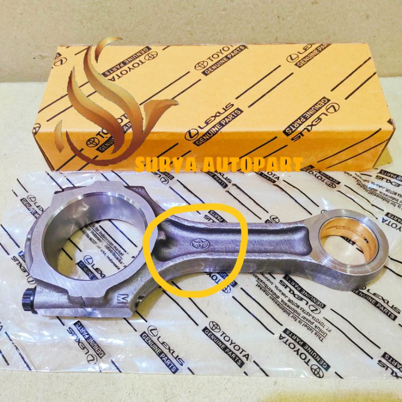 Jual STANG SEHER ATAU CONROD TOYOTA HILUX 2.5 2KD INNOVA 2KD 13201 ...