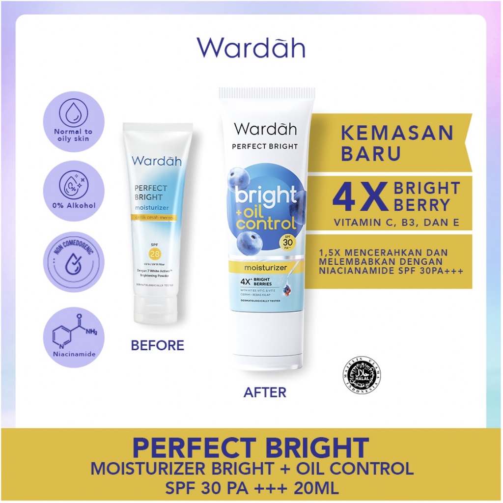Jual WARDAH Perfect Bright SERIES | Creamy Foam | Moisturizer | Peel OFF Mask | Facial Wash ...