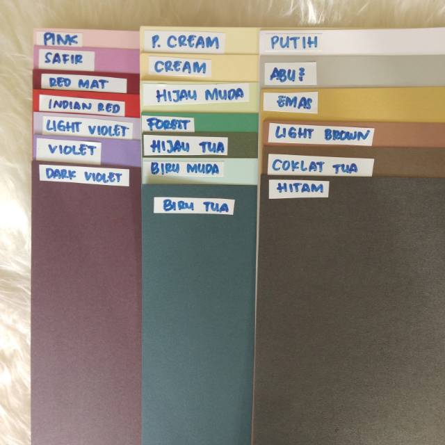 Jual Kertas Jasmine tebal kristal glitter paper flower / undangan ...