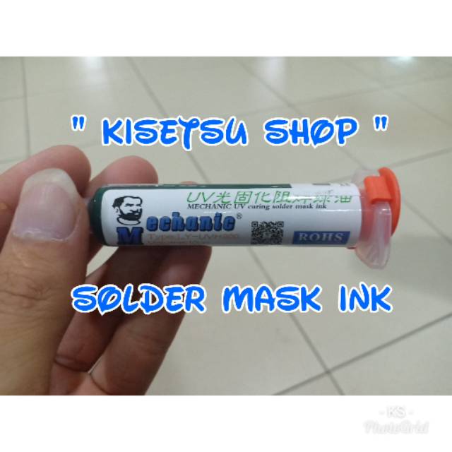 Jual Mechanic UV Curing Solder Mask Ink - Cat Pelindung PCB - Pasta ...
